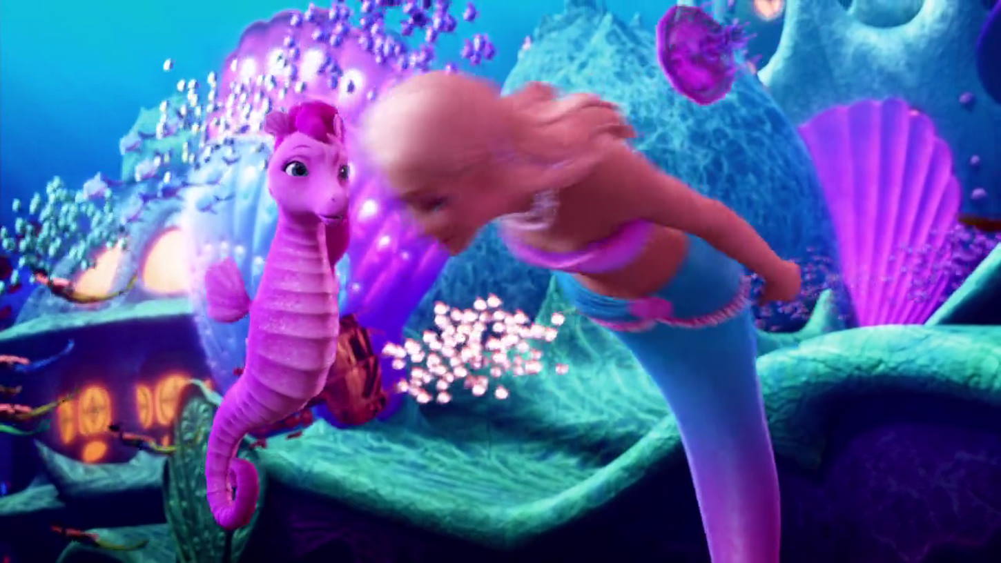Barbie: The Pearl Princess (2014) - Animation Screencaps.com