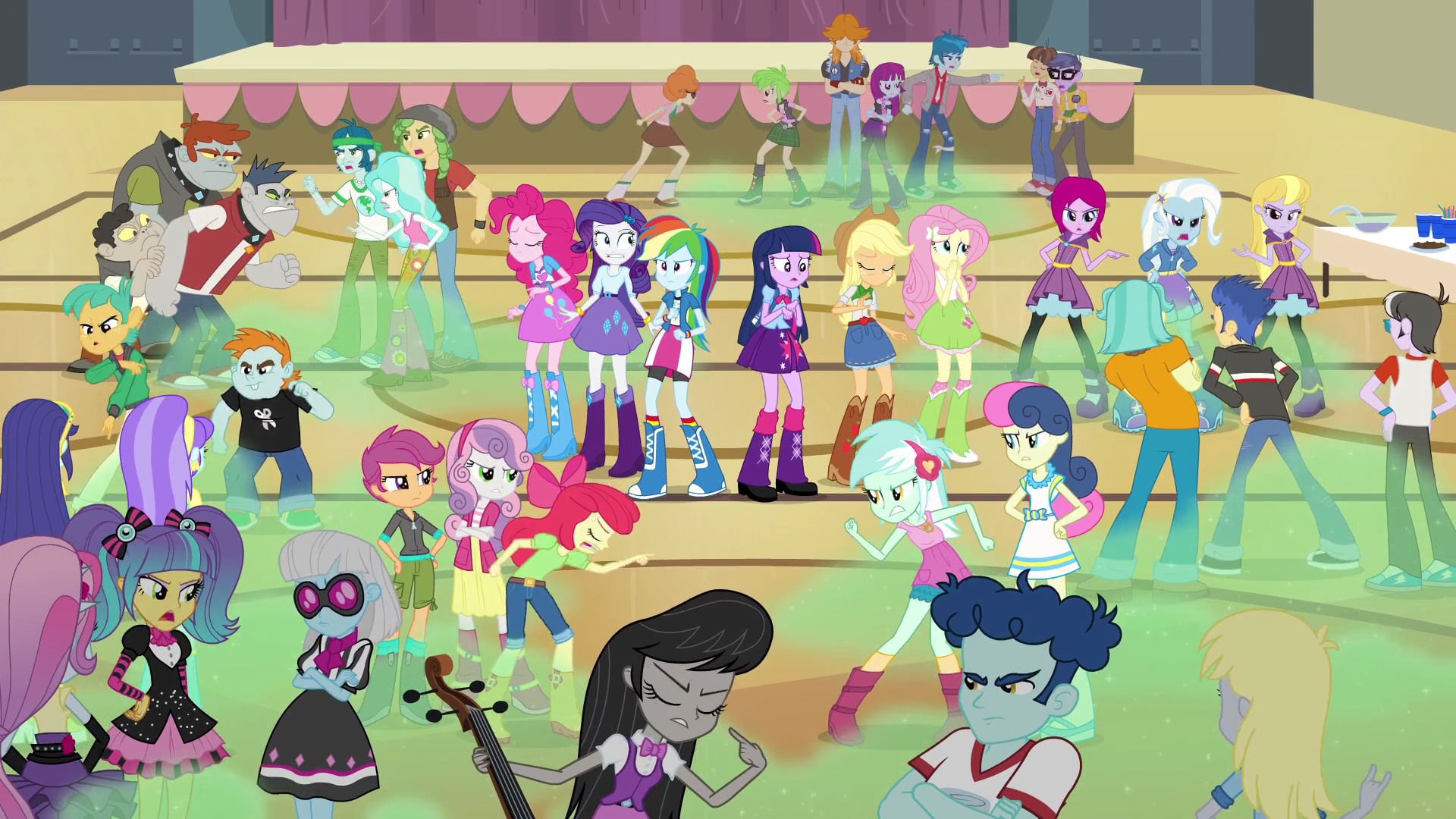 My Little Pony: Equestria Girls - Rainbow Rocks (2014) - Animation ...