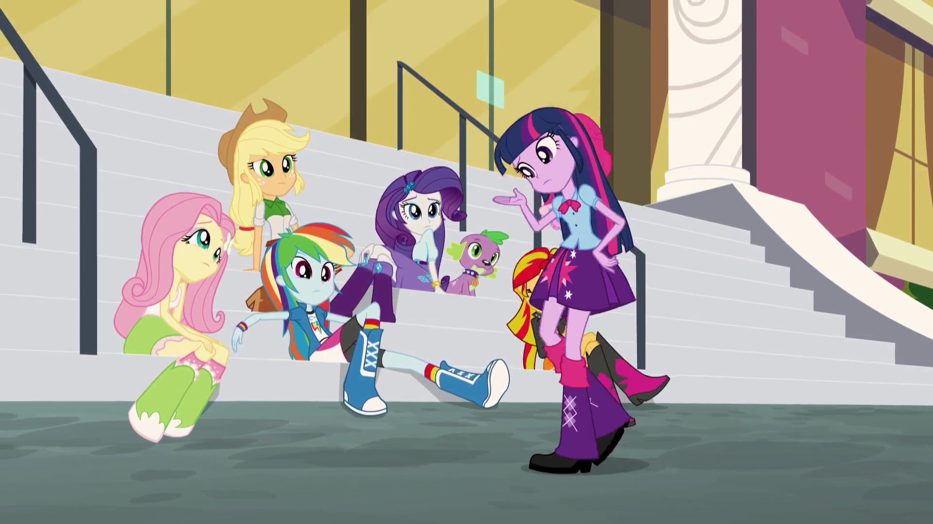 My Little Pony: Equestria Girls - Rainbow Rocks (2014) - Animation ...