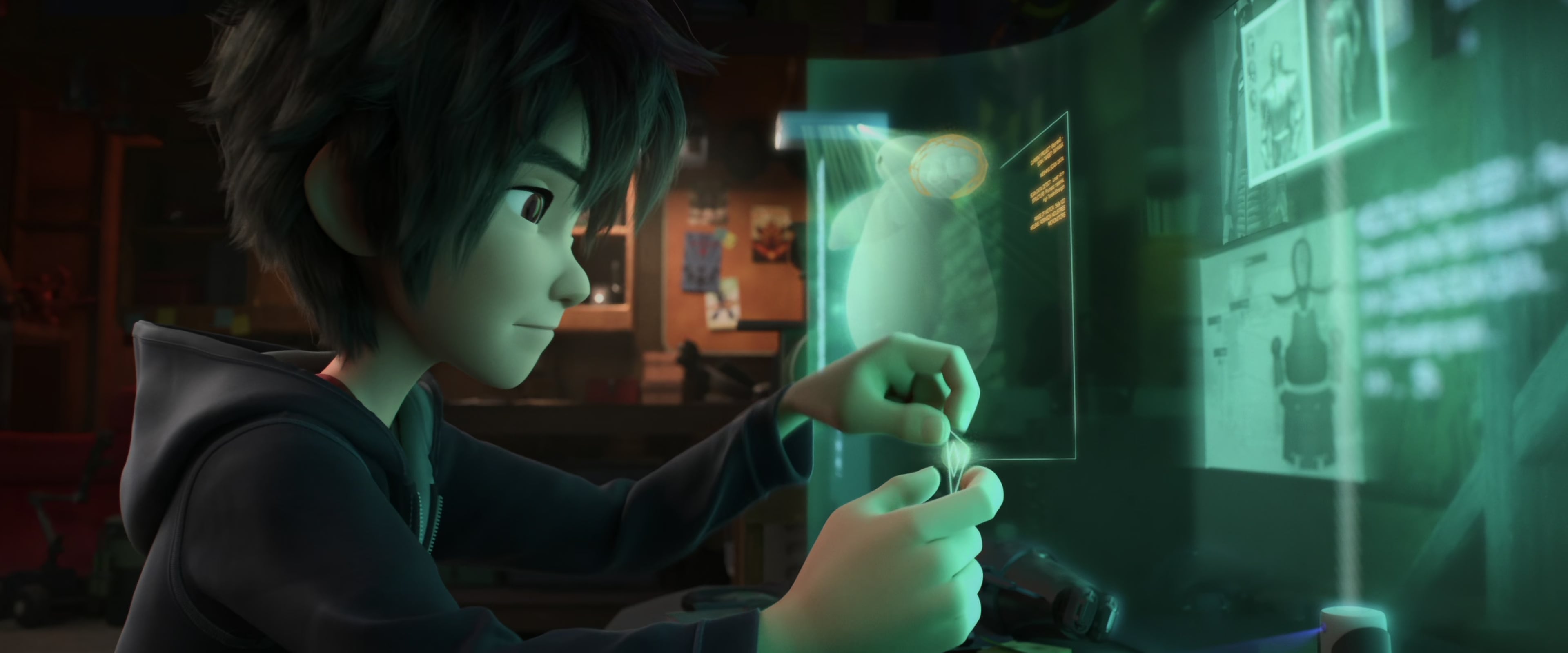 Big Hero 6 2014 4k Animation Screencaps
