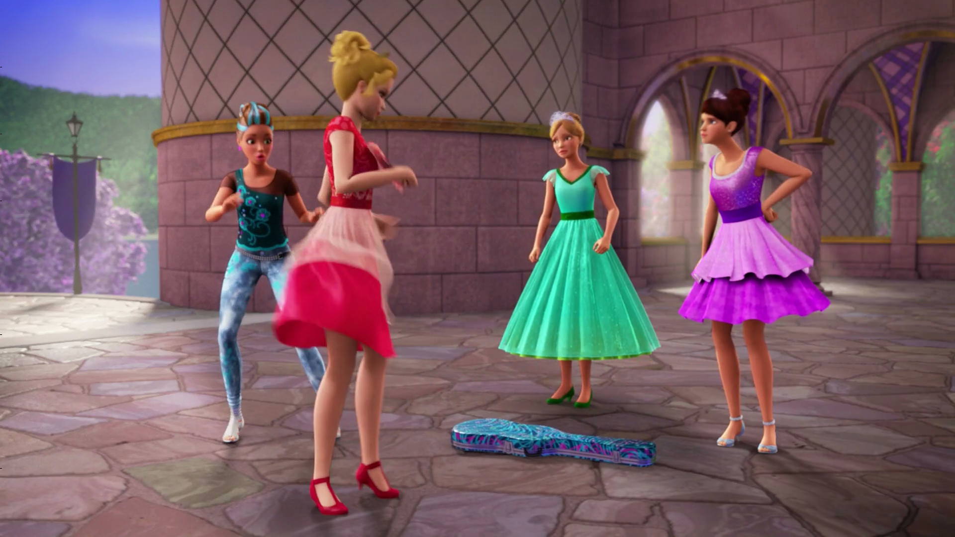 Barbie in Rock 'N Royals (2015) - Animation Screencaps.com
