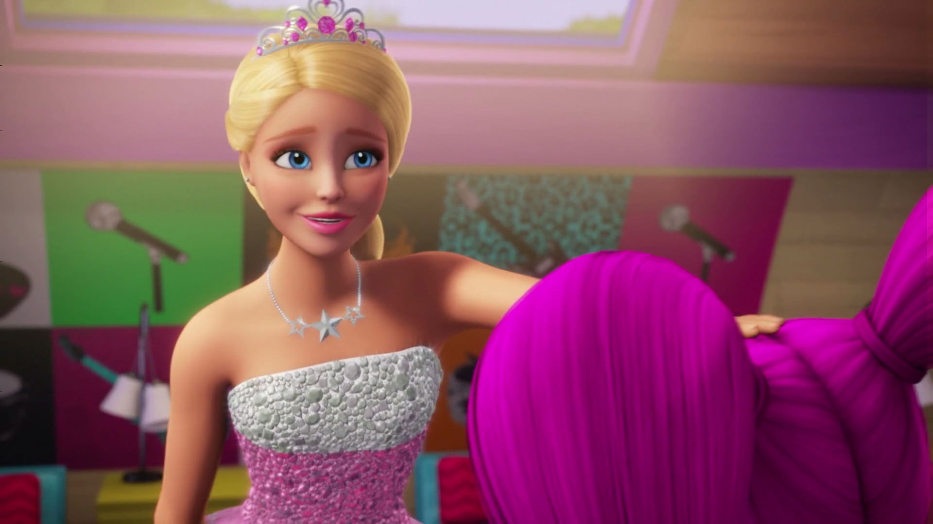 Barbie in Rock 'N Royals (2015) - Animation Screencaps.com