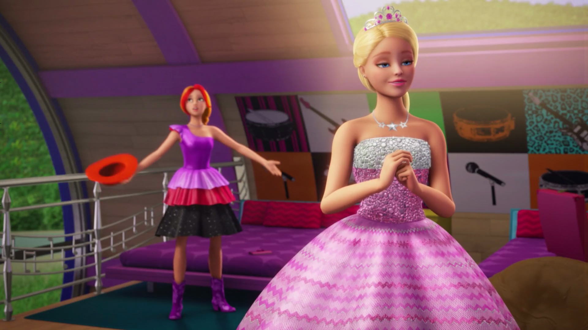Barbie in Rock 'N Royals (2015) - Animation Screencaps.com