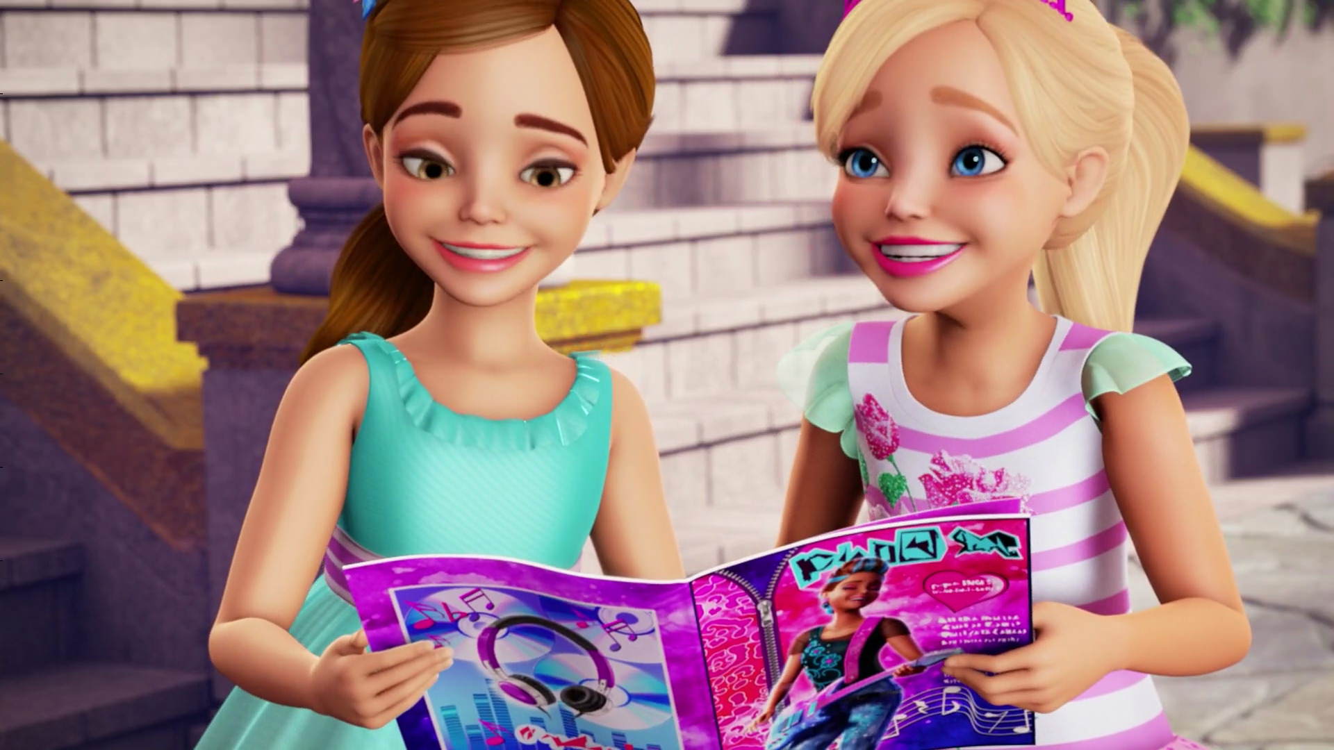 Barbie in Rock 'N Royals (2015) - Animation Screencaps.com