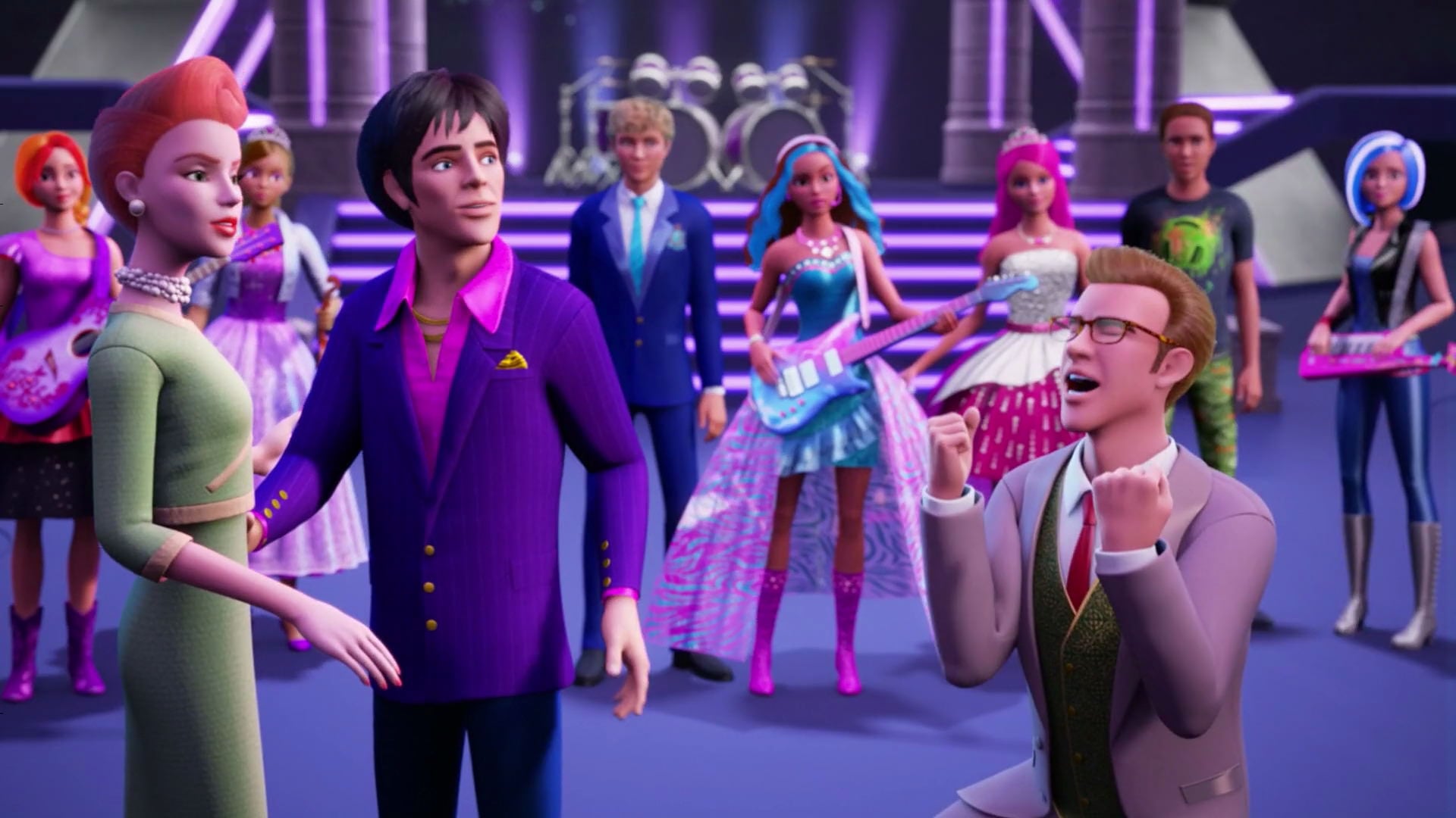Barbie in Rock 'N Royals (2015) - Animation Screencaps.com