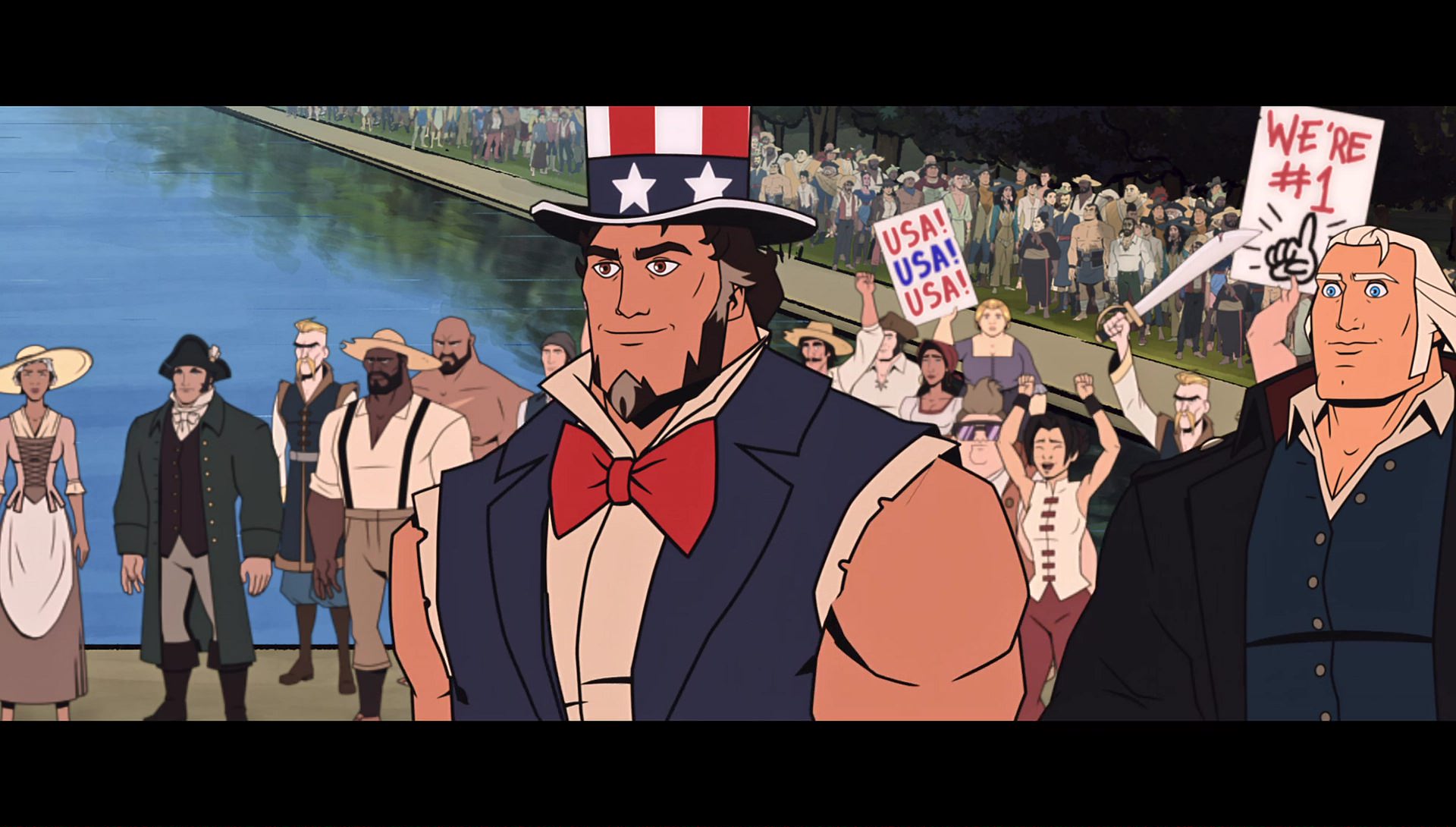 America: The Motion Picture (2021) - Animation Screencaps.com