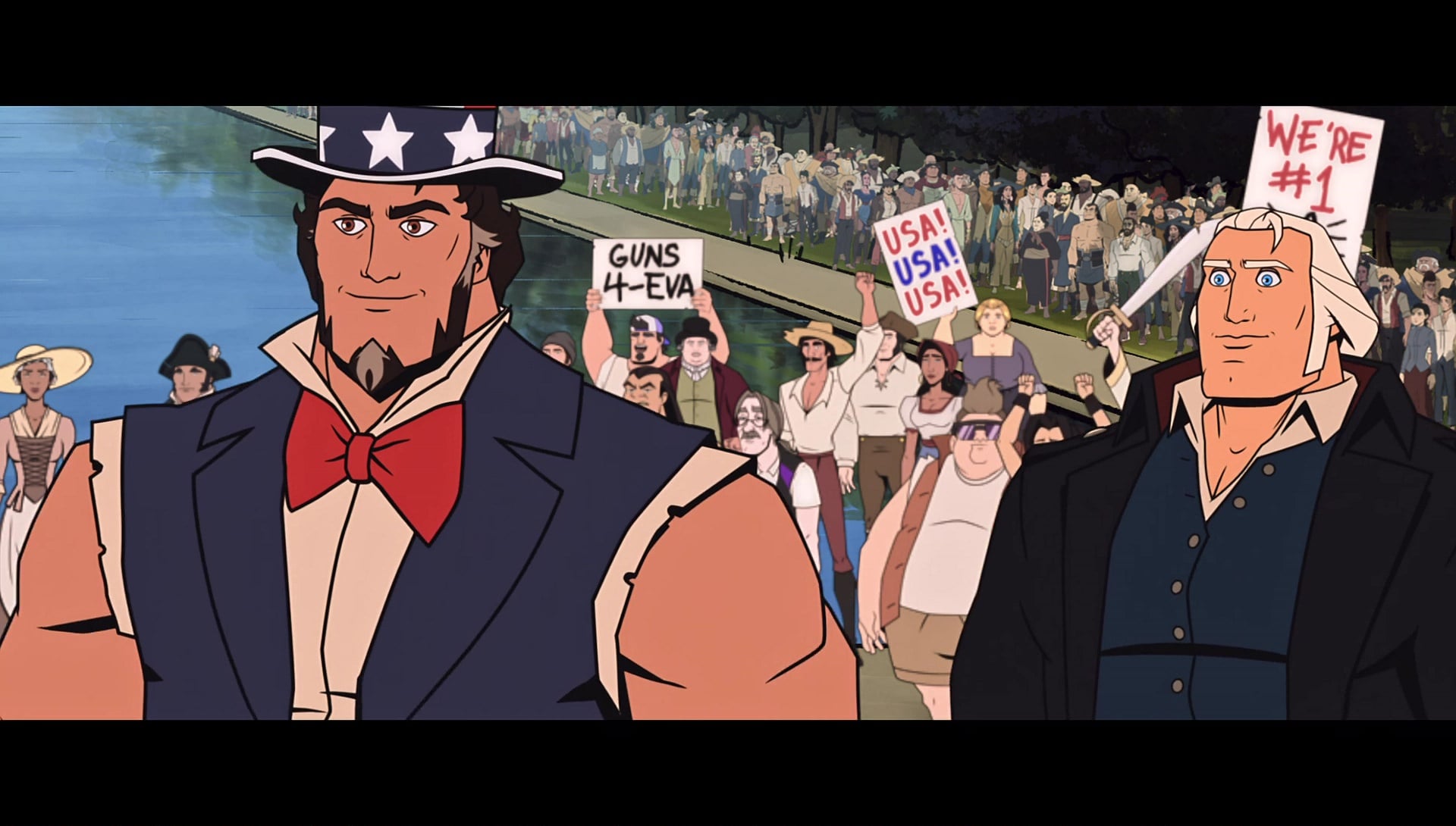 America: The Motion Picture (2021) - Animation Screencaps.com