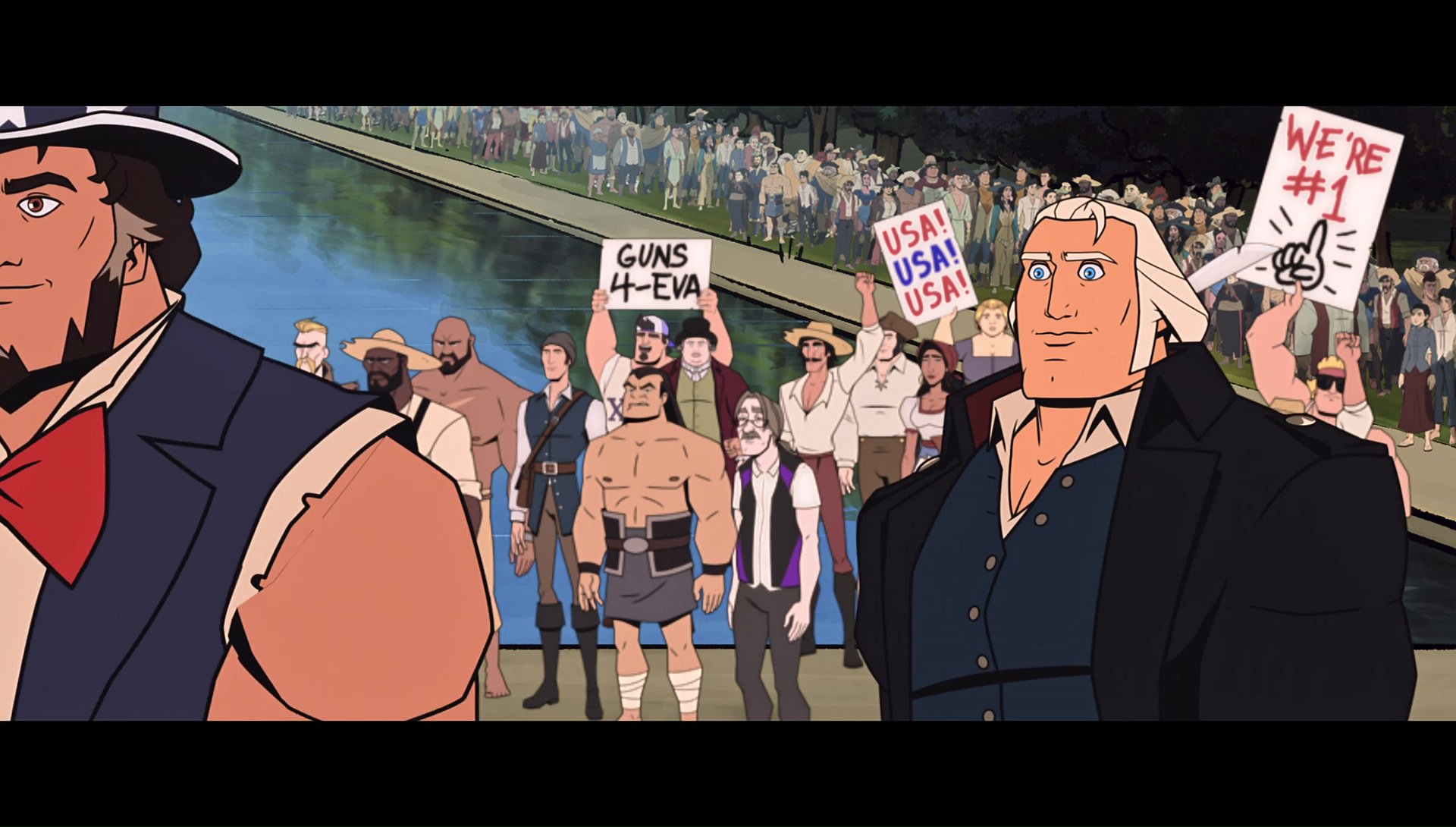America: The Motion Picture (2021) - Animation Screencaps.com
