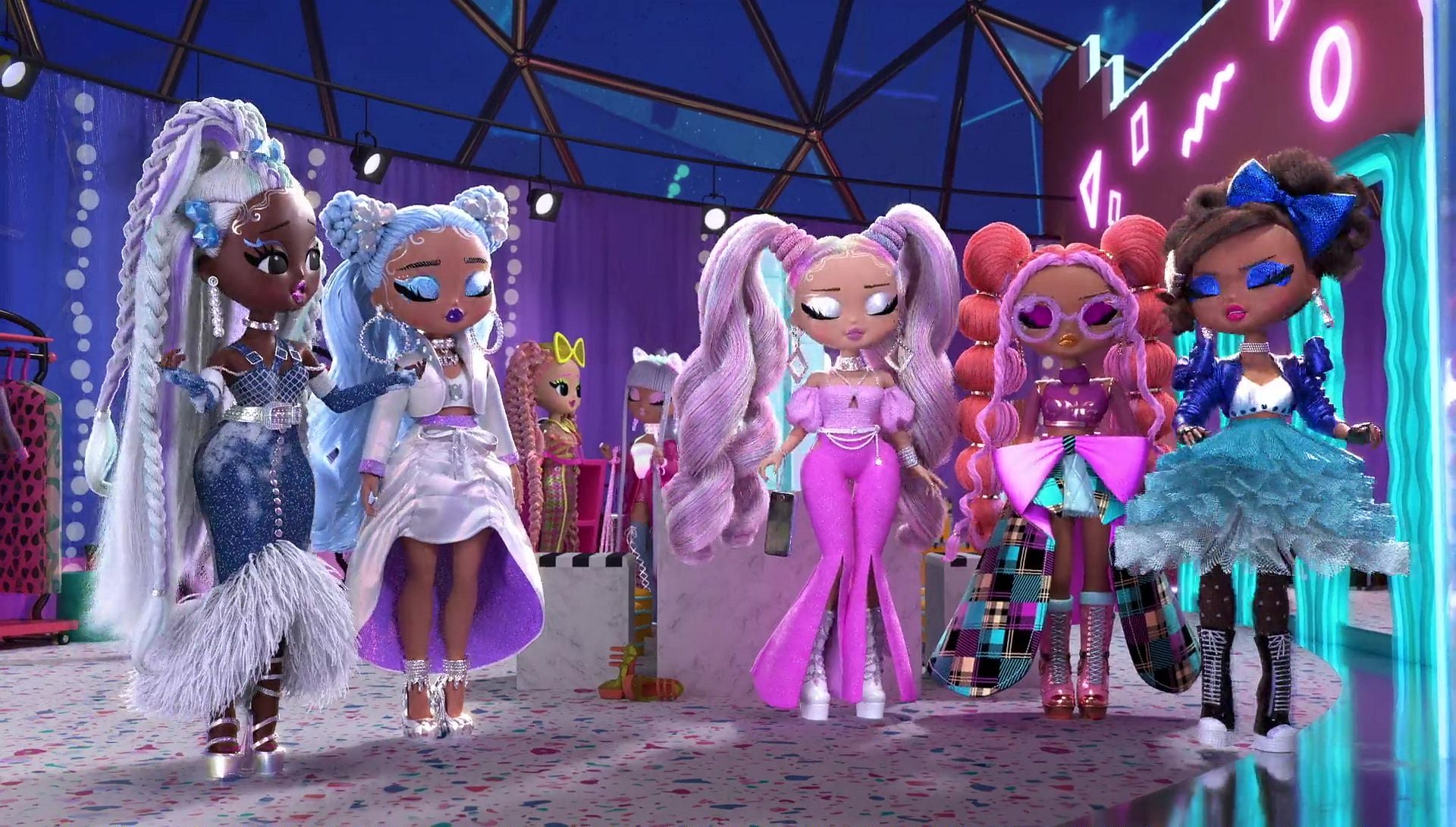 L.O.L. Surprise! Winter Fashion Show (2022) - Animation Screencaps.com